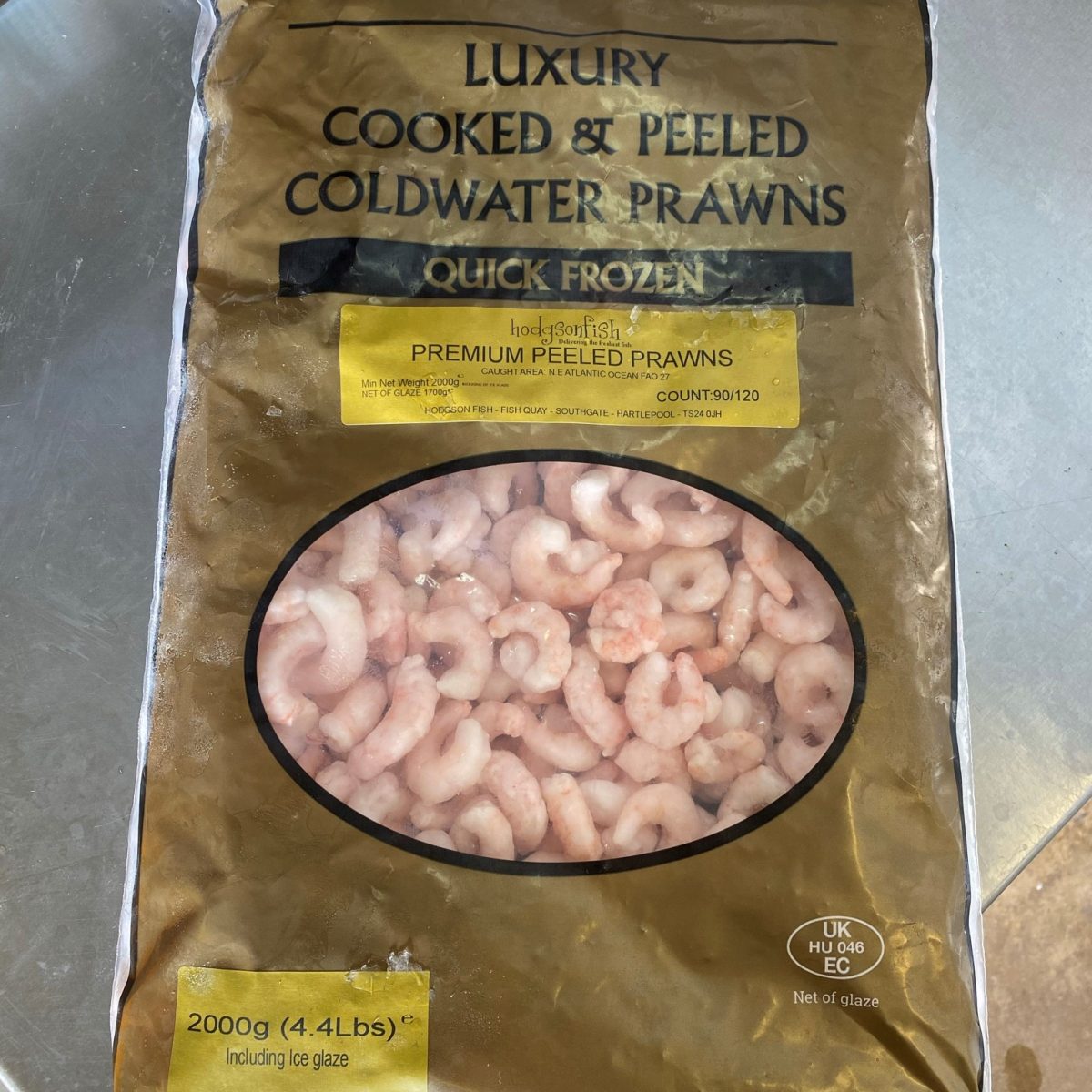 Large Peeled and De-veined King Prawns – Hodgson Fish